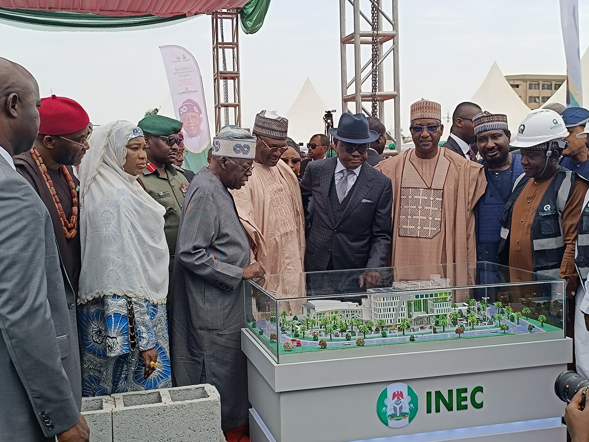 Tinubu Kicks Off INEC Annex Project To Tackle Overcrowding - JKNewsMedia