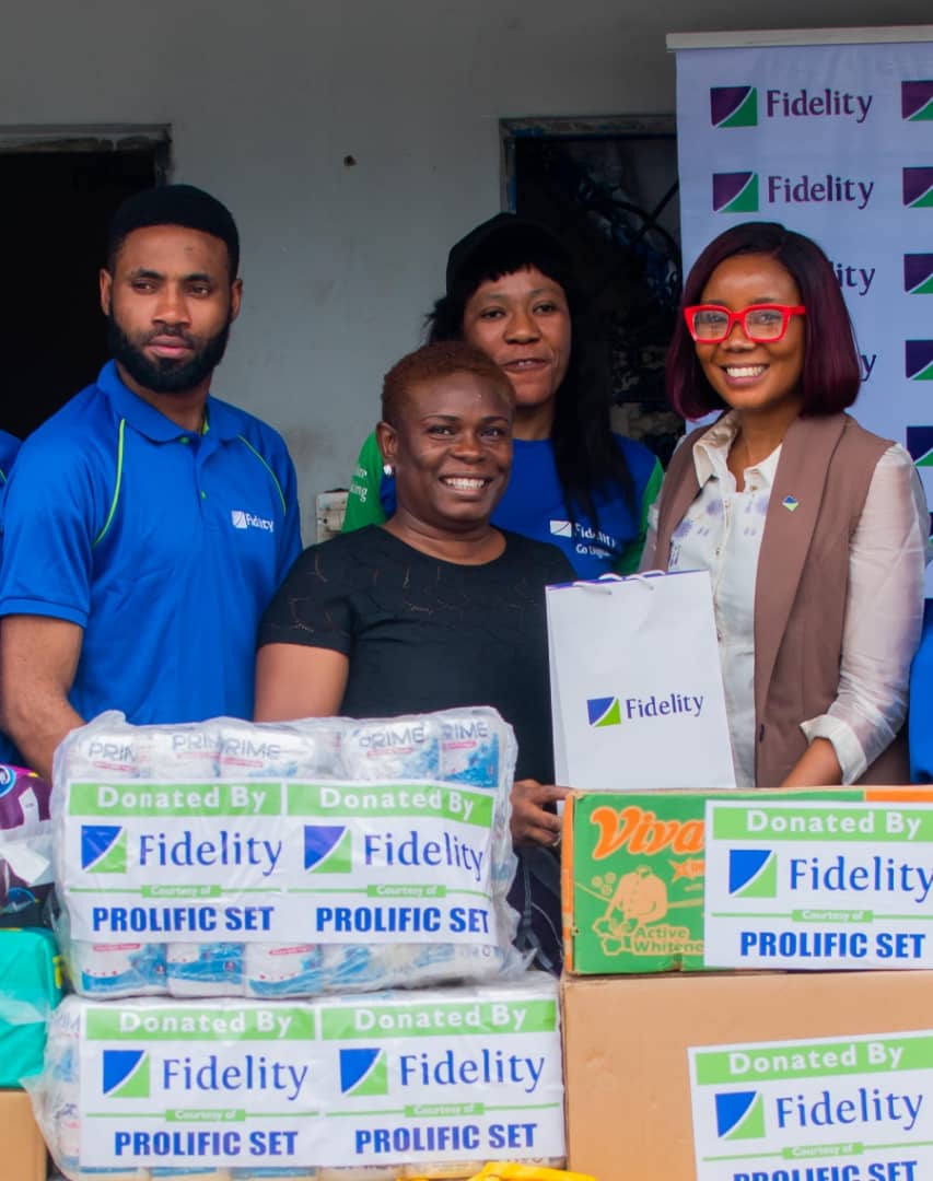 Fidelity Bank Extends Compassion To Elderly Citizens @Yaba Home Through ...