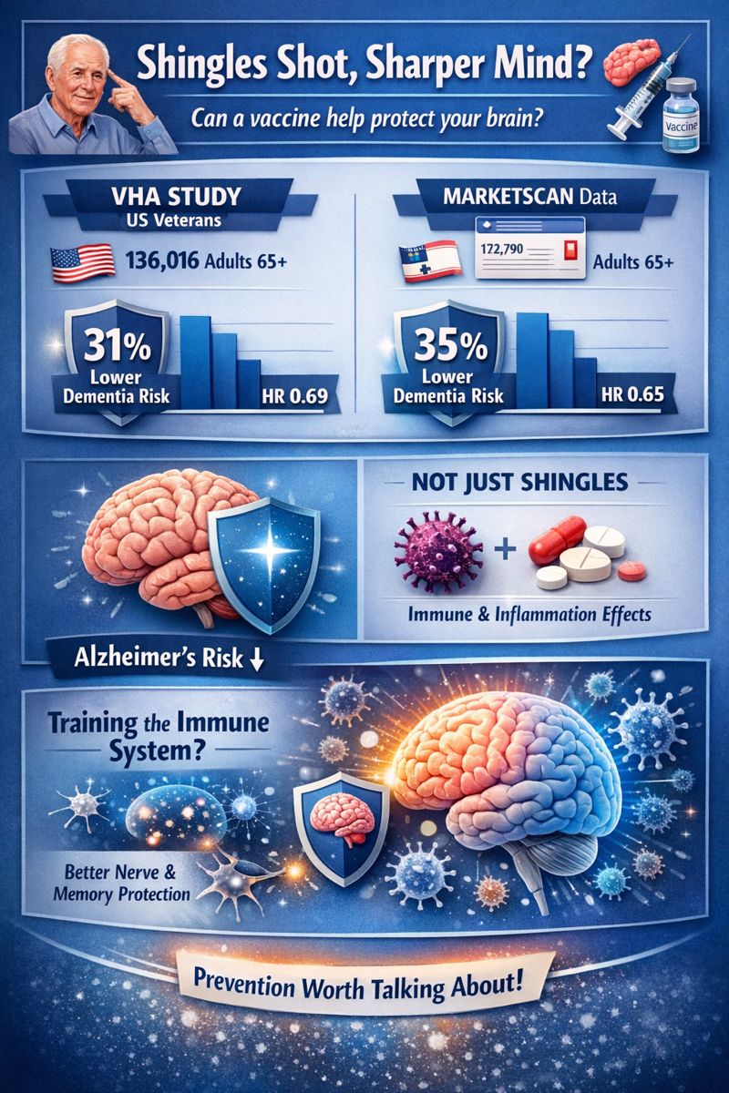 Oxford Research Shows Shingles Vaccine Offers Dual Protection Against ...